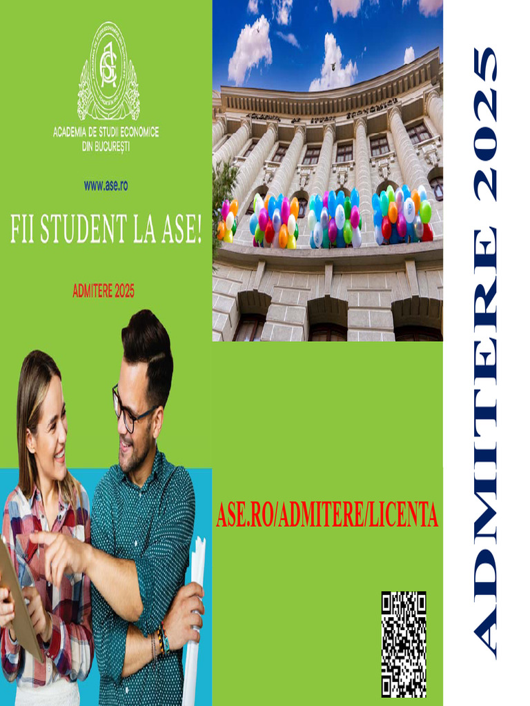 Brosura Admitere 2025 | PDF