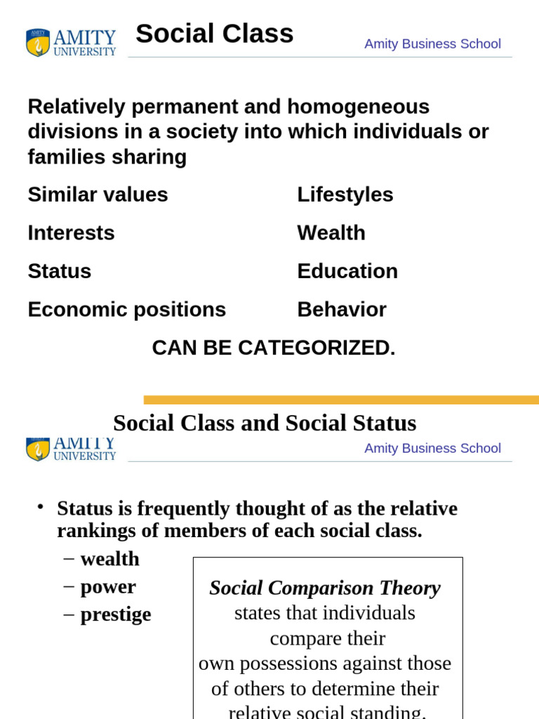 Understanding Social Class Dynamics | PDF | Social Status | Social ...