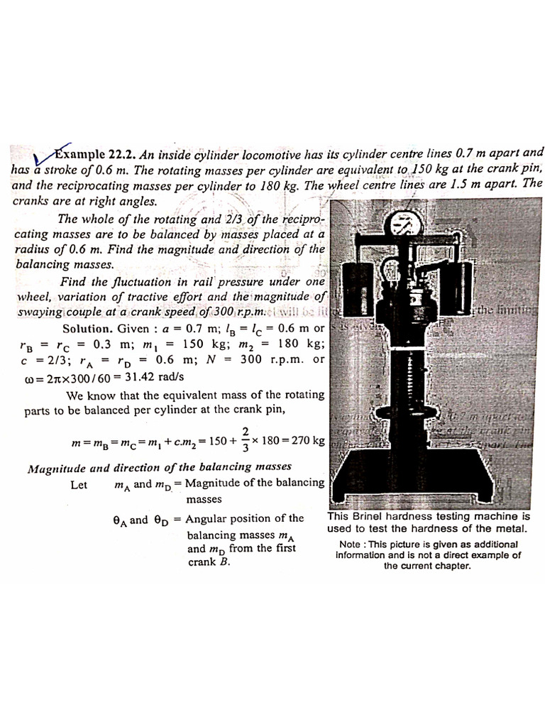 Dynamic of Machine | PDF