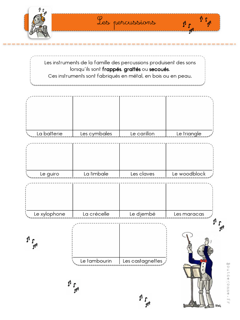 Les Instruments de Musique | PDF