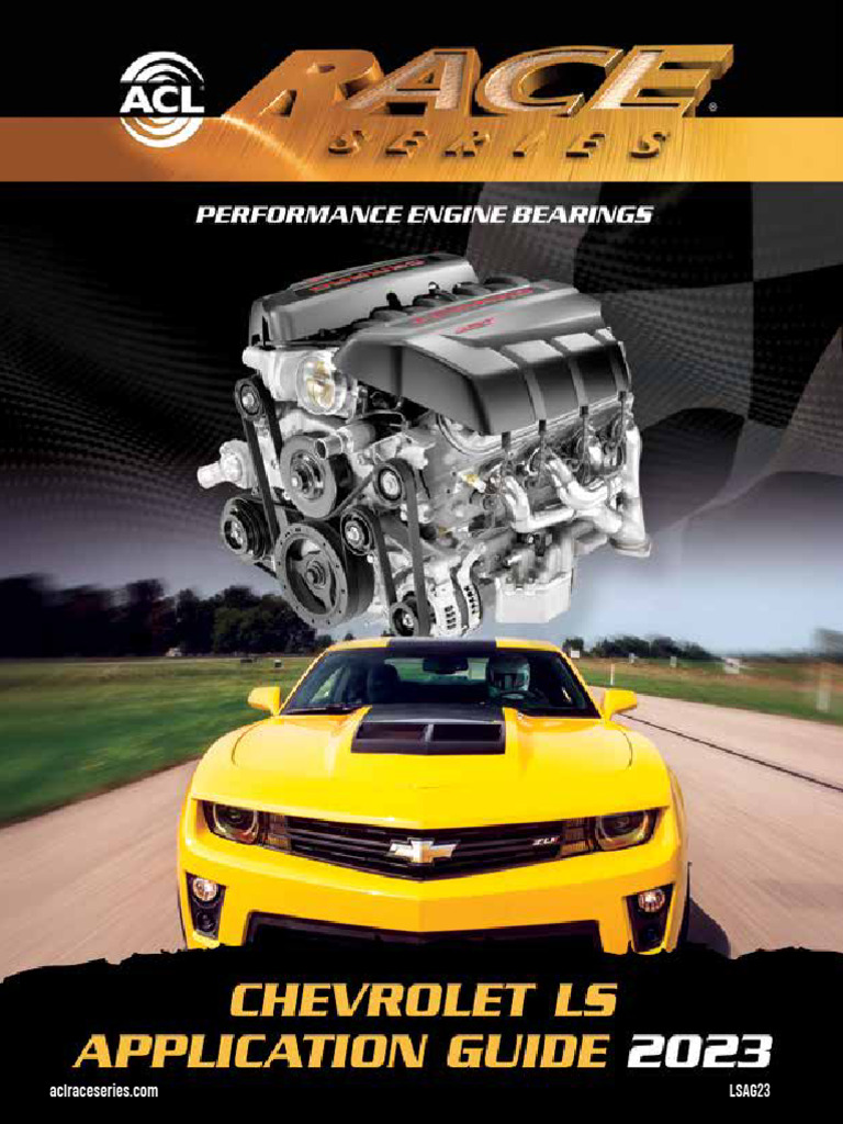 8588 ACL Chevrolet Products 1 | PDF | Engines | Engine Technology