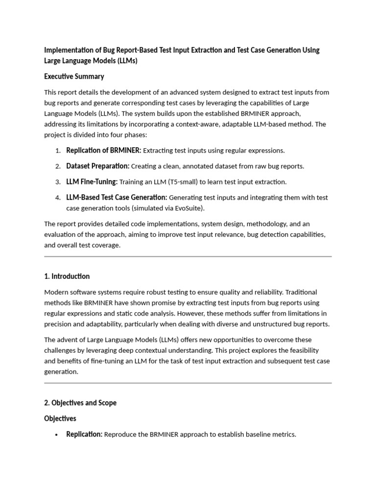 Implementation of Bug Report | PDF | Software Engineering | Computer ...