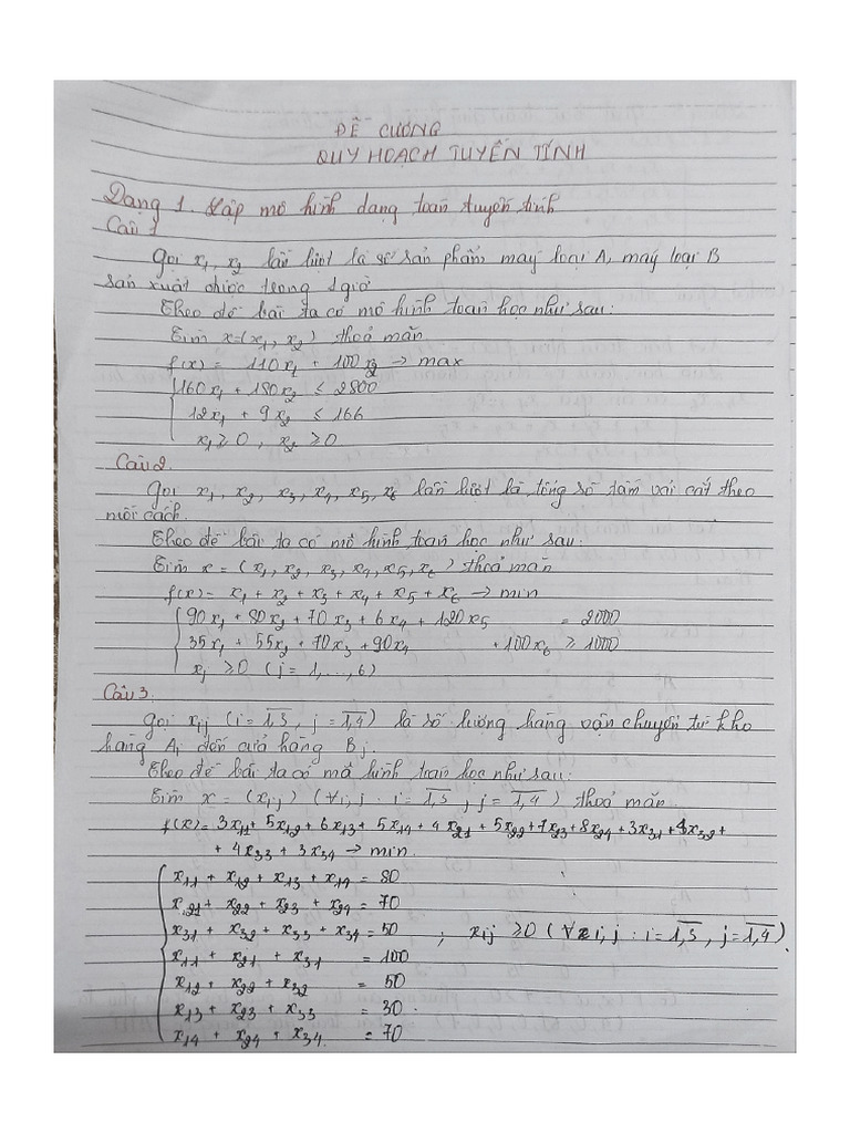 ĐỀ CƯƠNG QHTT | PDF