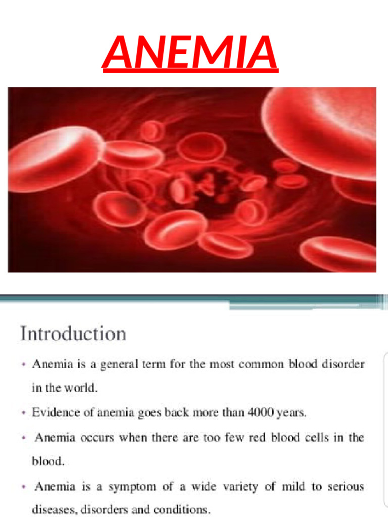 2 Blood 2 (Anemia) | PDF