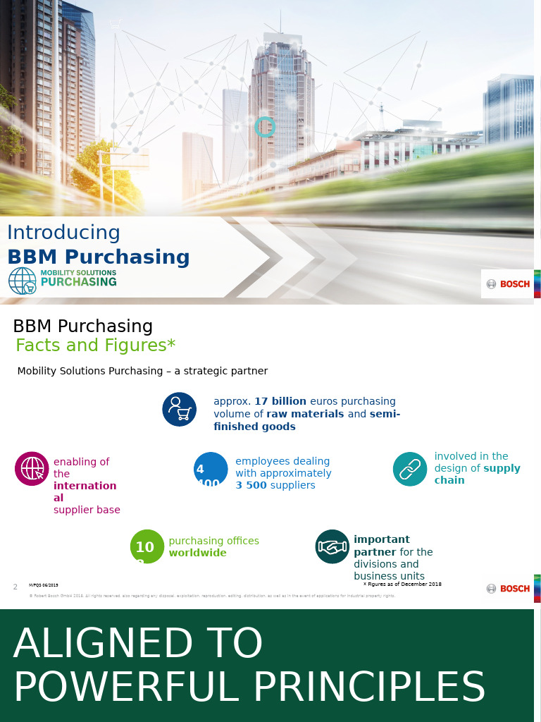 Presentation - BBM - Purchasing - 07-2019 V1 | PDF | Supply Chain | Risk