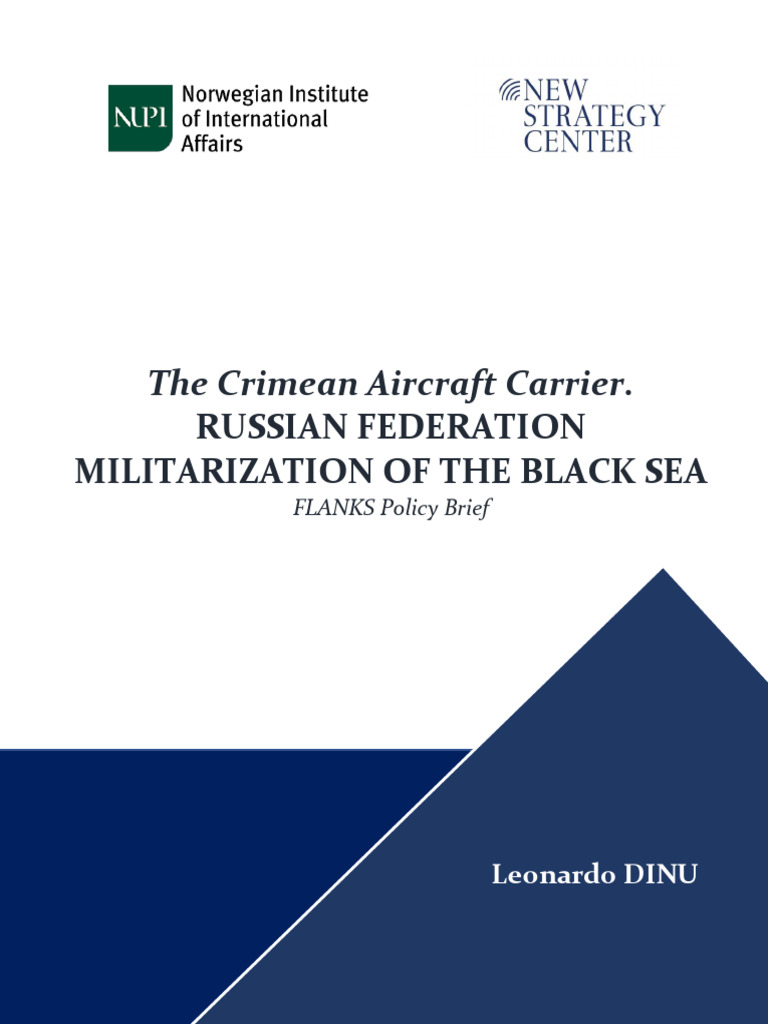 Crimean Militarization: Black Sea Insights | PDF | Annexation Of Crimea ...