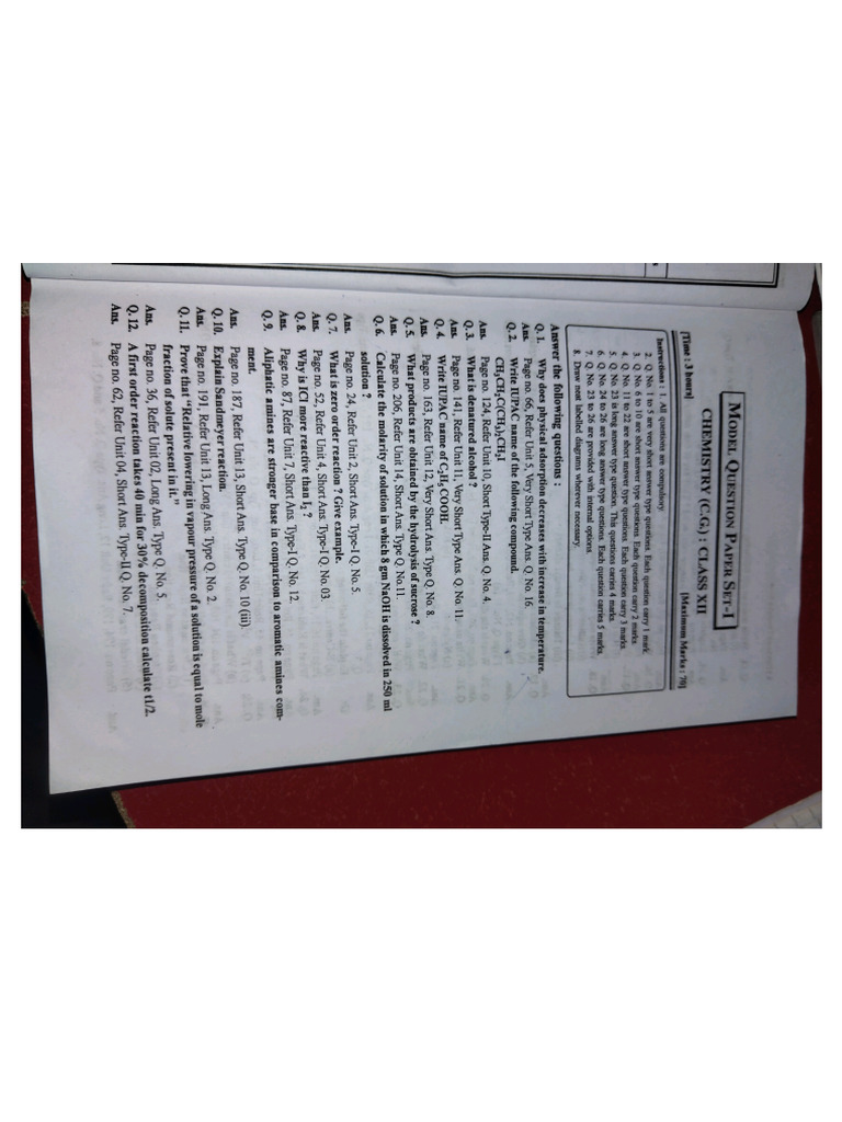 Navbodh Model Paper ? | PDF