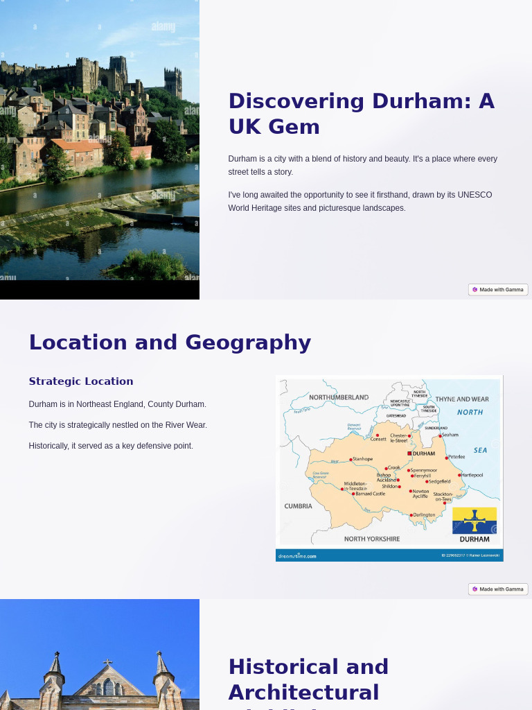 Discovering Durham A UK Gem | PDF