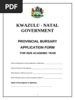 SRC Trust Fund - Application Form | PDF