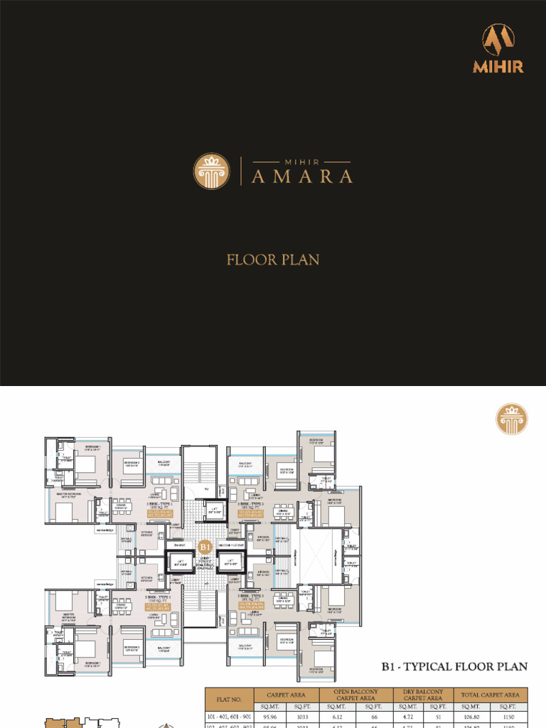AMARA Floor Plan & Specs Brochure | PDF