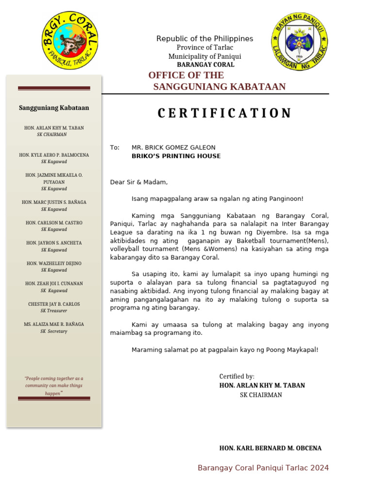 SK Coral Basketball | PDF