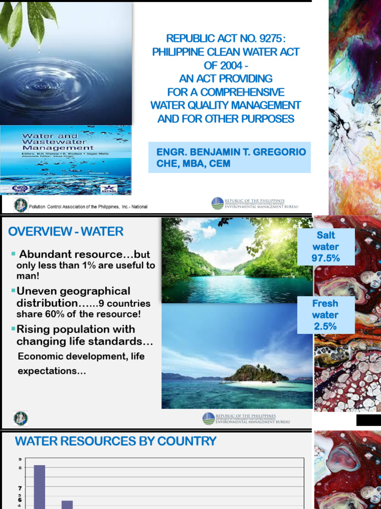 BTG RA 9275 CWA | PDF | Sewage Treatment | Water Pollution