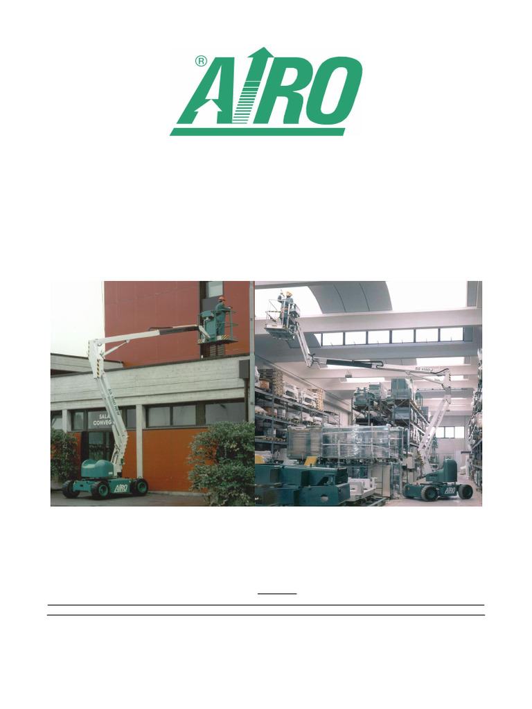 Airo Serie SG - Spagnolo - 2005-03 | PDF | Motores | Máquina elevadora