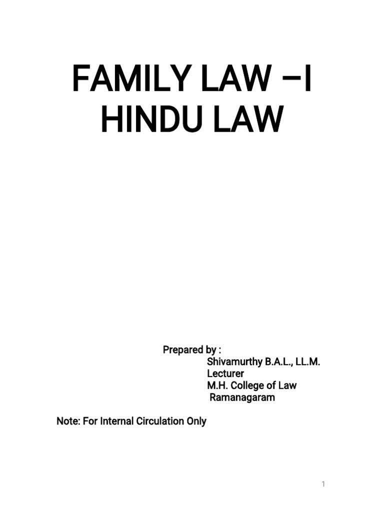Family Law-2 | PDF | Religious Philosophical Concepts | Jain ...