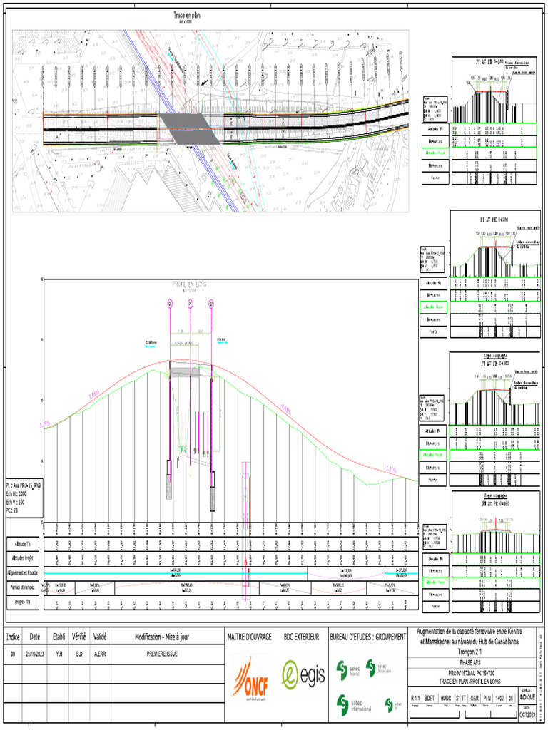 Trcaé en Plan - Profil en Long | PDF