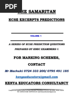 KCSE Pp3 2025 Trial 1 | PDF