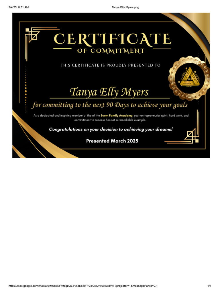 Ecom Certificate | PDF