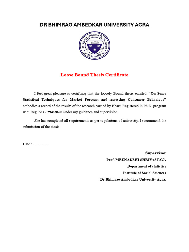 DR Bhimrao Ambedkar University Agra | PDF