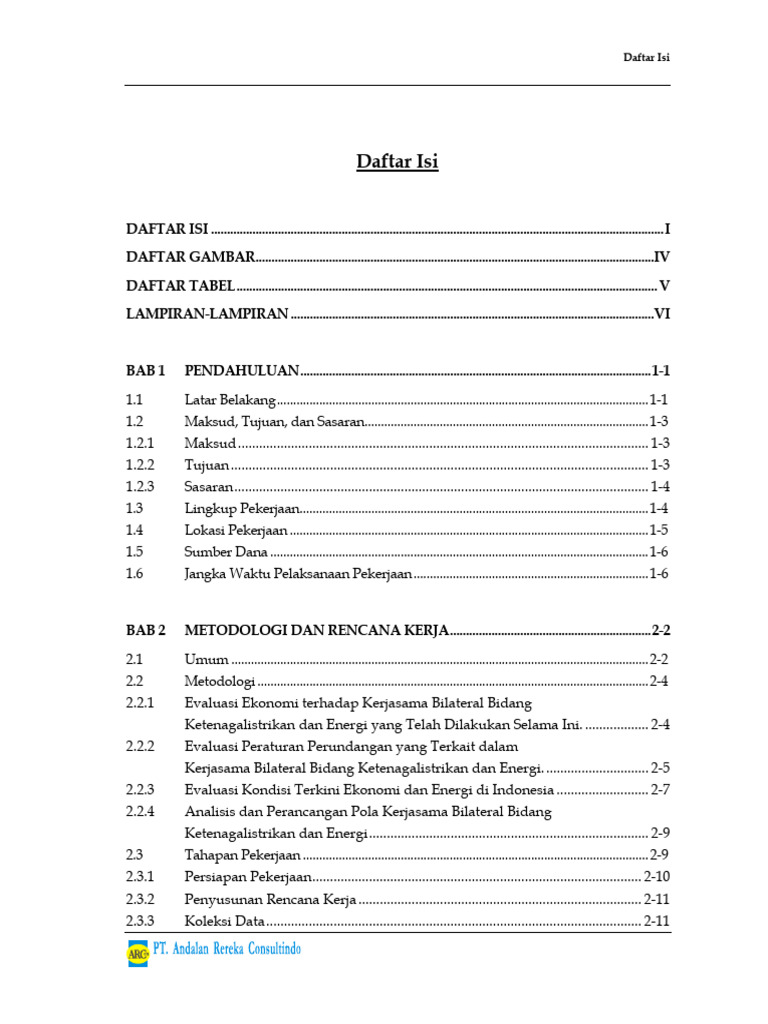 Draft Laporan Final | PDF