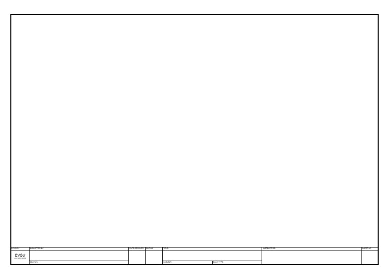 Caad Title Block-A3 Size Paper | PDF