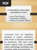 Consumer Act of the Philippines (RA 7394) | PDF | Consumer Protection