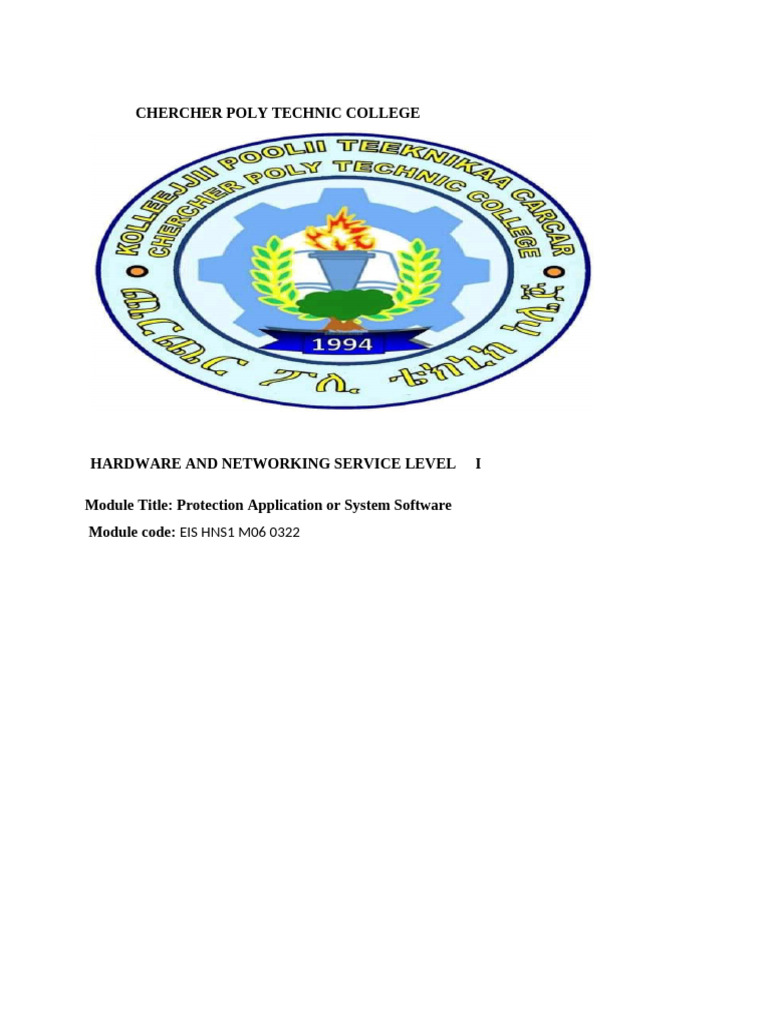 M06 Protecting Application | PDF | Computer Virus | Antivirus Software