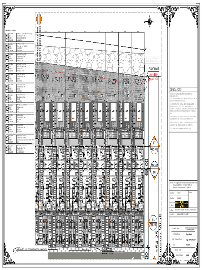 Ls 100 Hardscape Layout Ground Master Plan Overall | PDF | Building ...