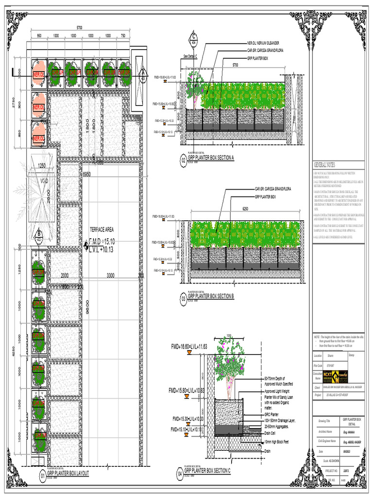 22972-Ls-403-Planter Box Detail | PDF | Architectural Elements ...