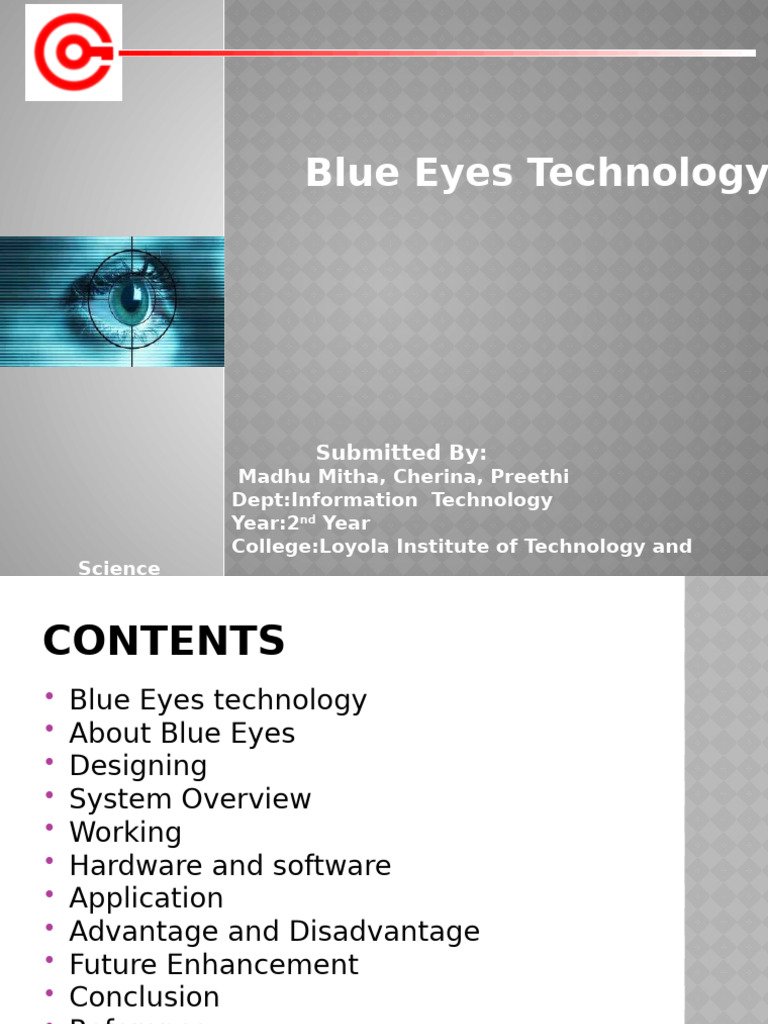 Blue Eyes Technology2 | PDF | Data Acquisition | Bluetooth