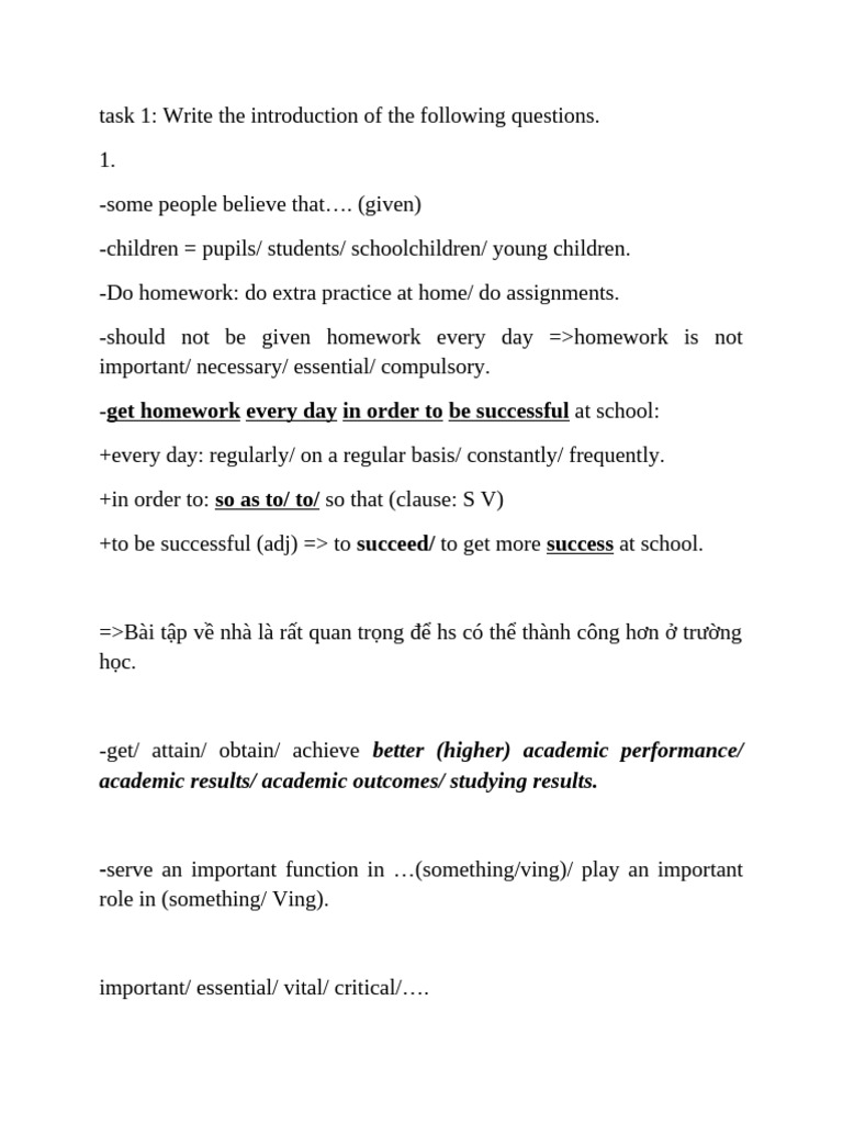 Wrting | PDF | Homework | Educational Technology