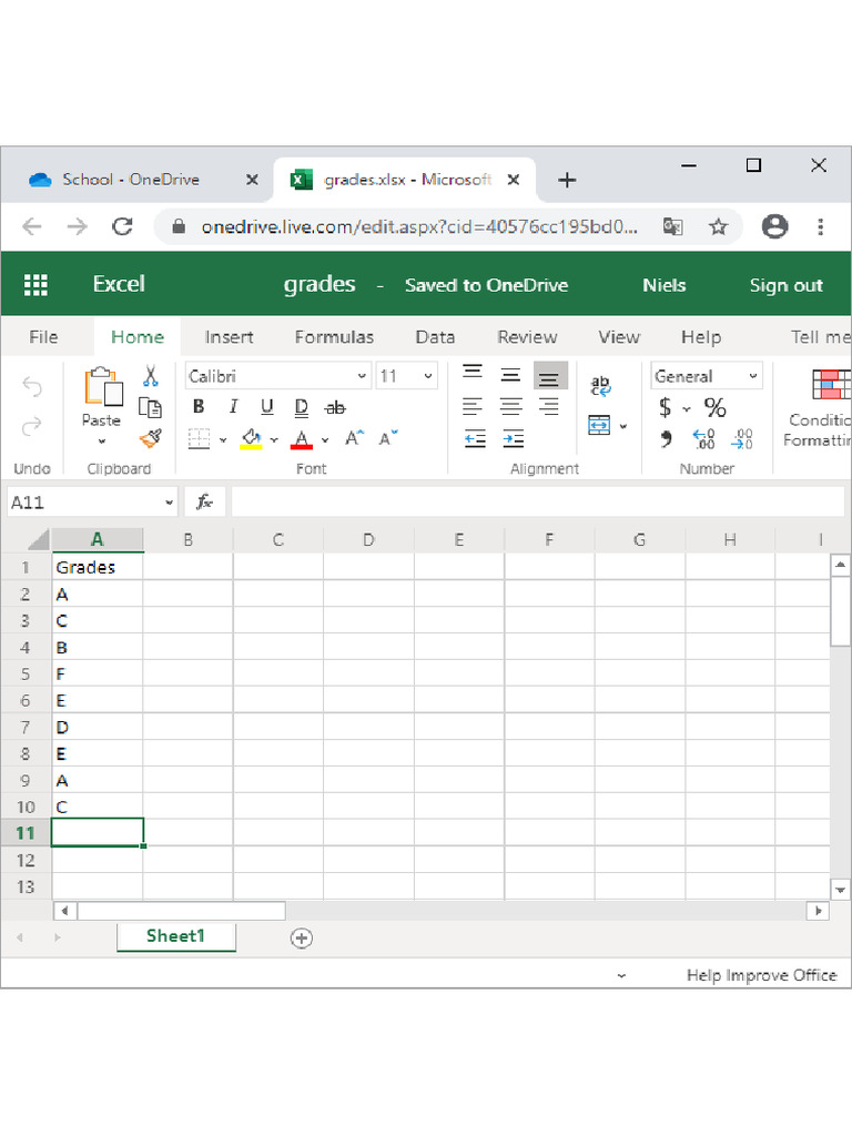 Excel Online | PDF