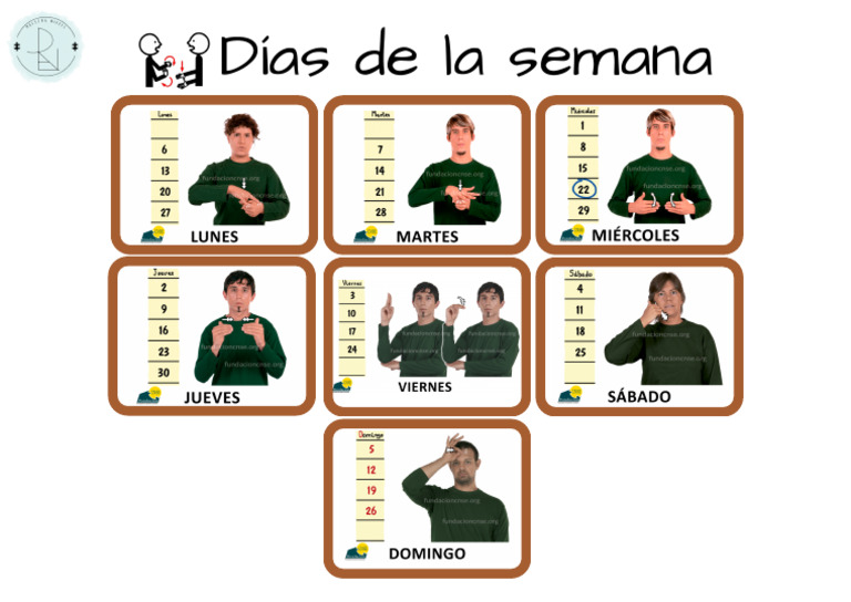 Días de La Semana | PDF