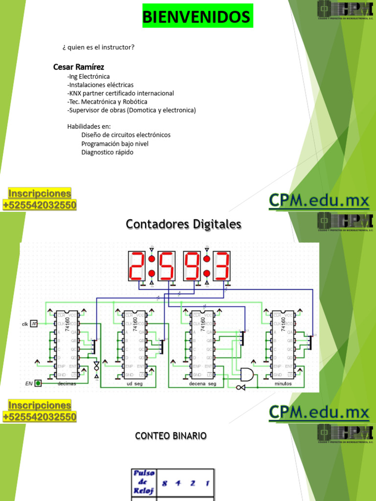 Contador de Décadas con 74LS290 | PDF