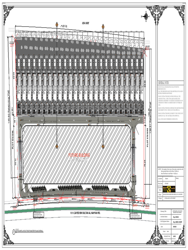 22972-LS-201 SOFTSCAPE LAYOUT ROOF MASTER PLAN-OVERALL | PDF