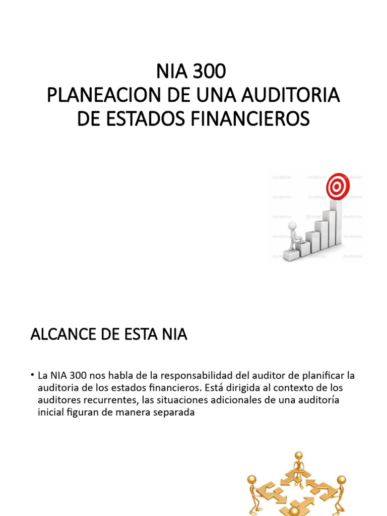 NIA_300_PLANEACION_DE_UNA_AUDITORIA_DE_ESTADOS | PDF | Auditoría | Planificación