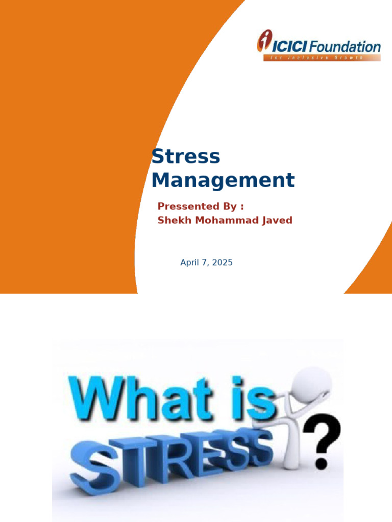 Stress Management | PDF