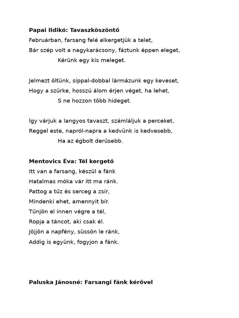Farsang | PDF