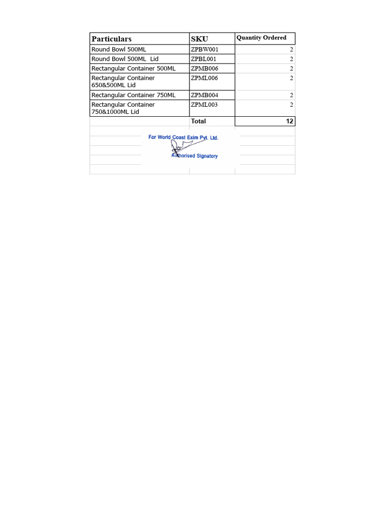 Ordersheet For Sales 08 25-26 | PDF