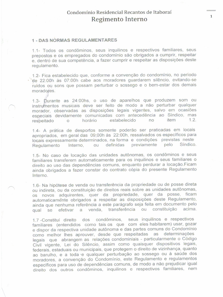 Regimento Interno | PDF