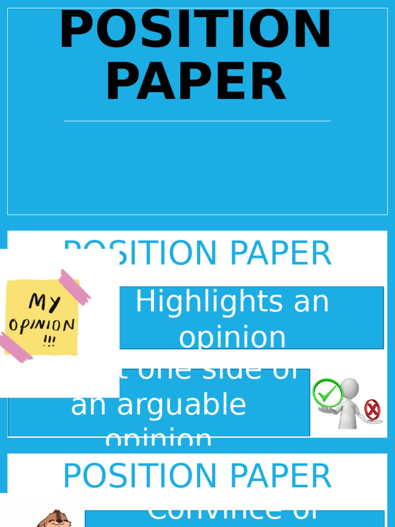 Position Paper | PDF