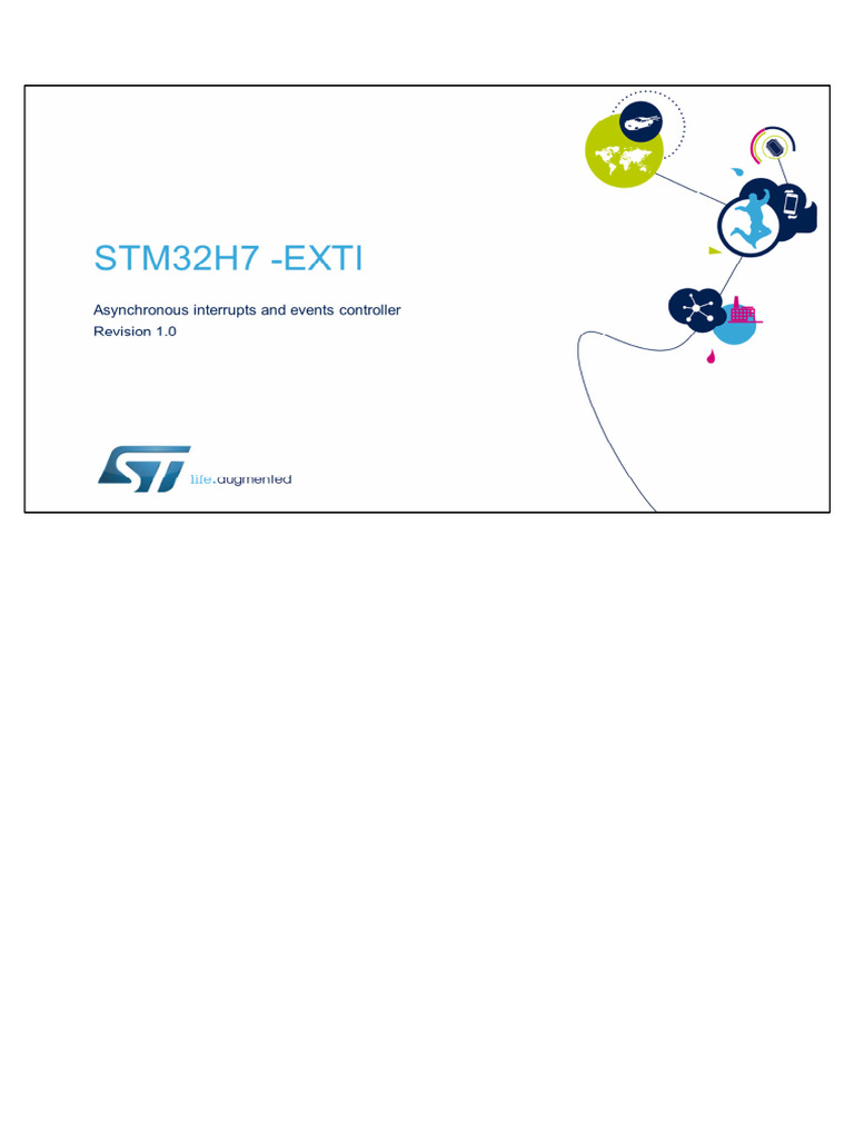En - STM32H7-System-Asynchronous Interrupts and Events Controller EXTI | PDF | Input/Output ...