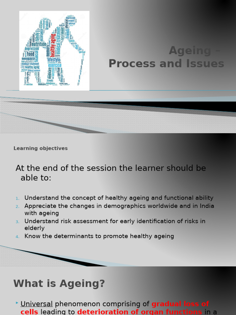 Understanding Healthy Ageing and Risks | PDF | Ageing | Diabetes