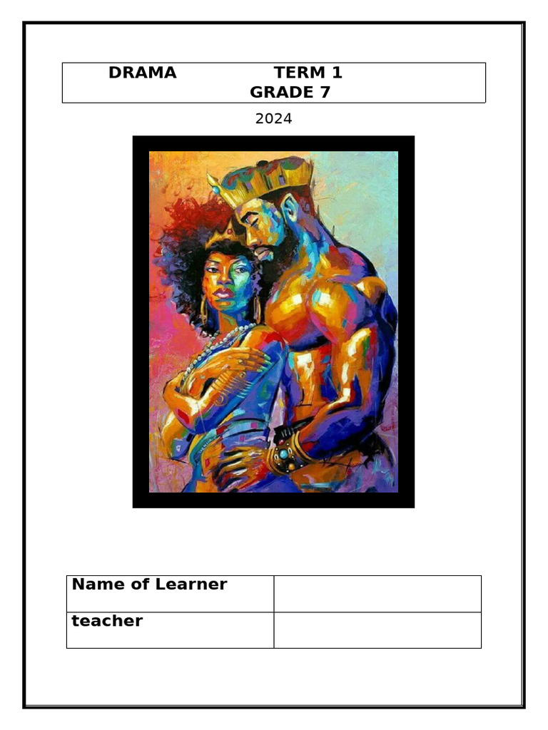Grade 7 Drama Curriculum Overview | PDF | Actor | Entertainment