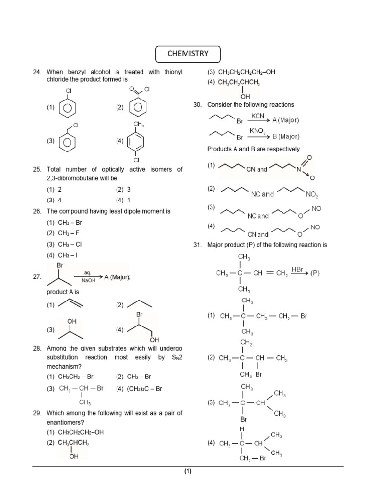 Halogen Derivative Paper | PDF | Solvent | Chemical Reactions