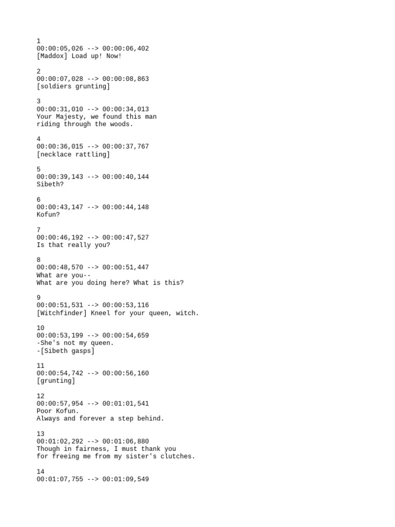 See S03E07 - God Thunder (Awafim - TV) .SRT | PDF