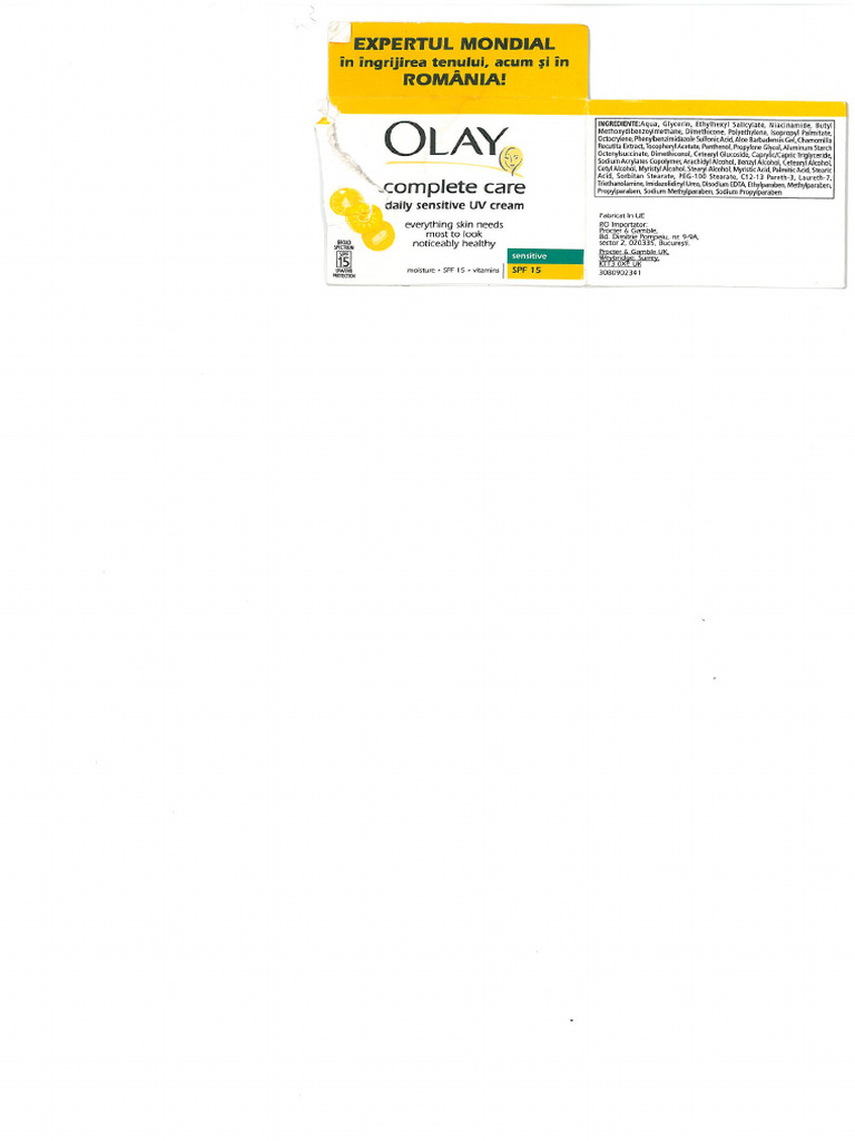 Ingrediente Olay | PDF