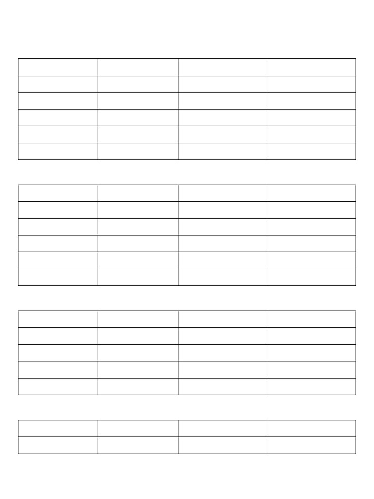 Instrument Families Language Chart | PDF