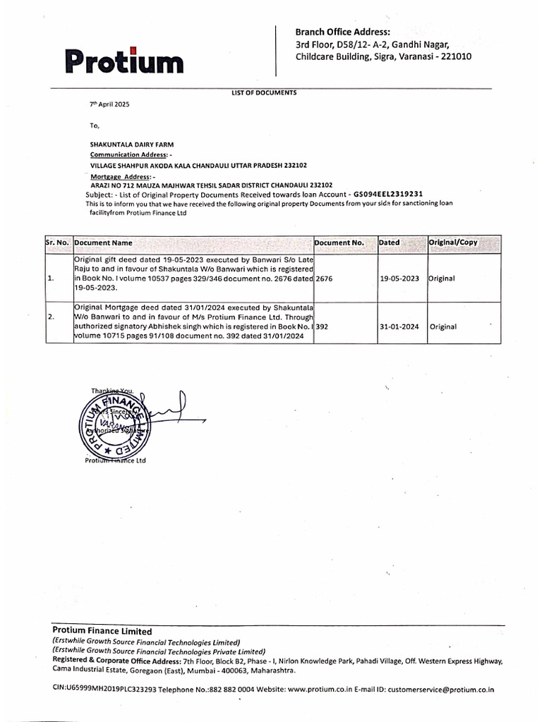 Lod of Protium | PDF