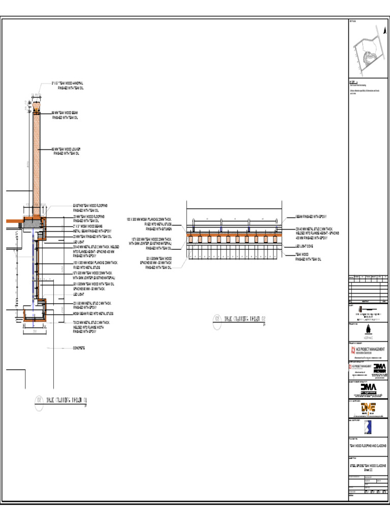 STEEL BRIDGE-TEAK WOOD CLADDING - 1 of 2 | PDF | Structural Engineering ...