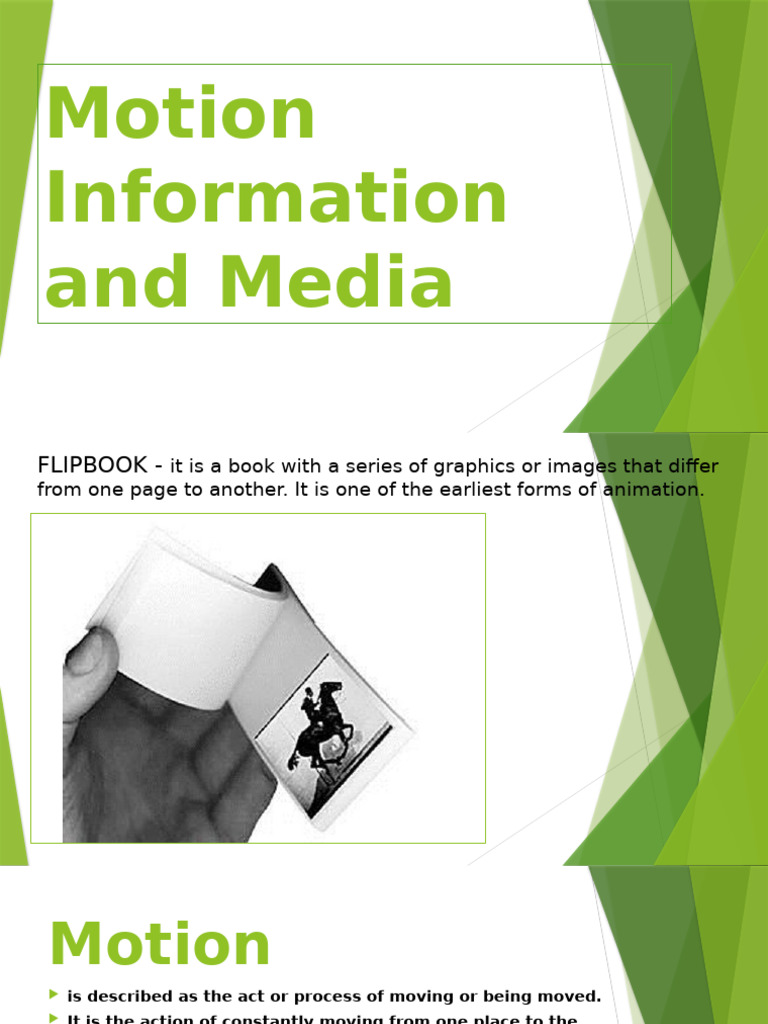 Motion Information and Media-M13 | PDF | Video | Information